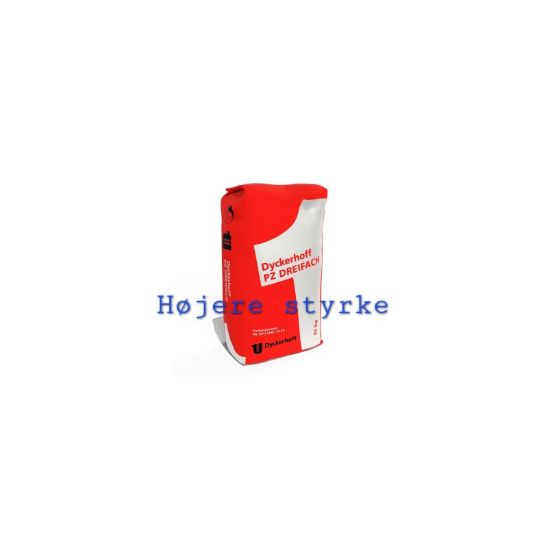 Dyckerhoff cement HELE PALLER 52,5N - 25KG x 56 Ps 1400 kg